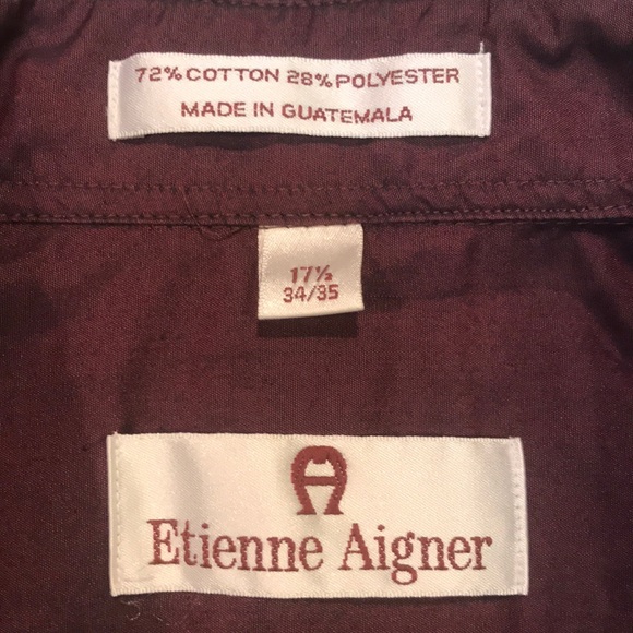 Etienne Aigner | Shirts | Mens Dress Shirt | Poshmark